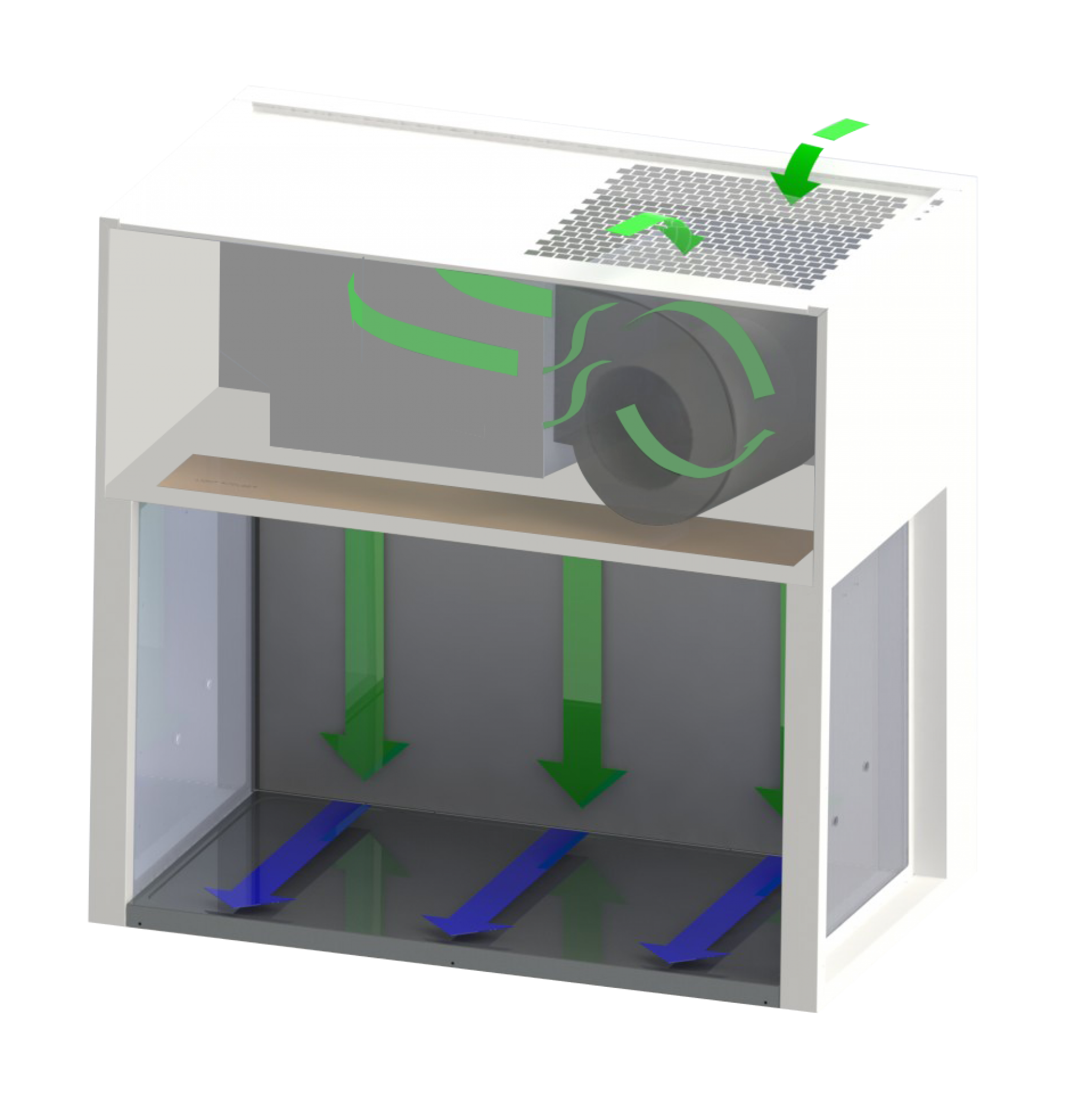 Klasické laminární boxy a PCR boxy | DYNEX
